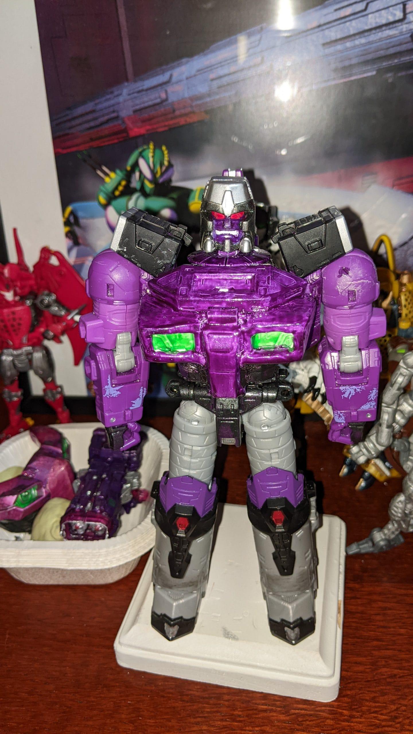 Heavy Kitbashes: Custom Dawn of Future Past – Pre-Beast Megatron Pt 4 ...